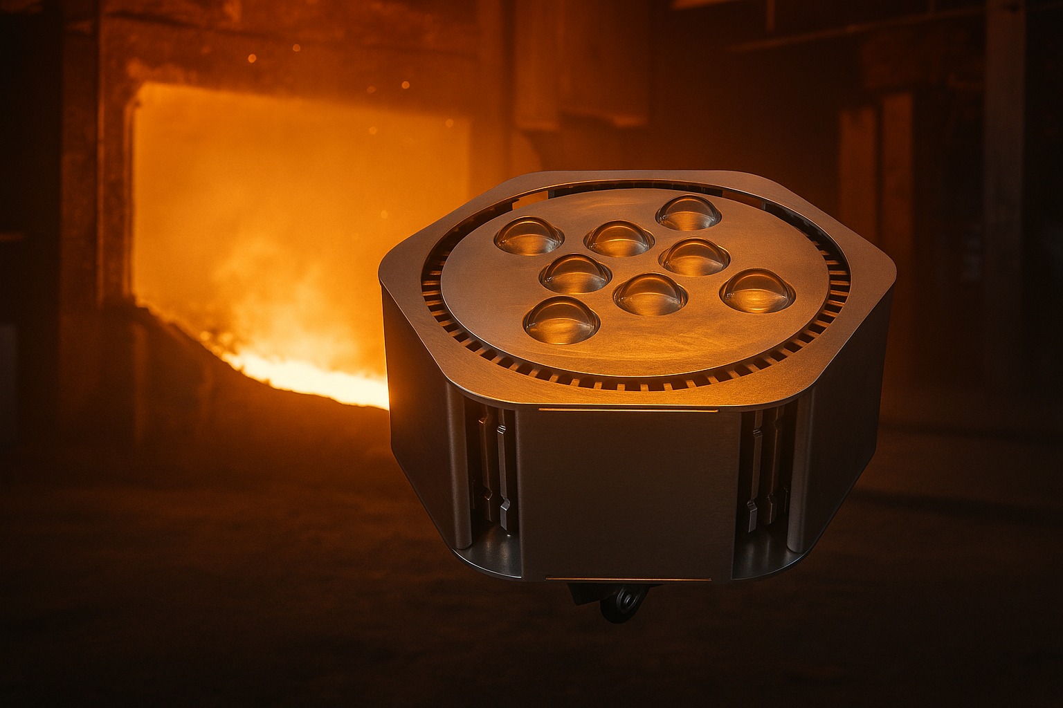 Best LED Lighting Solutions for Steel Mills, Foundries, and High-Dust ...