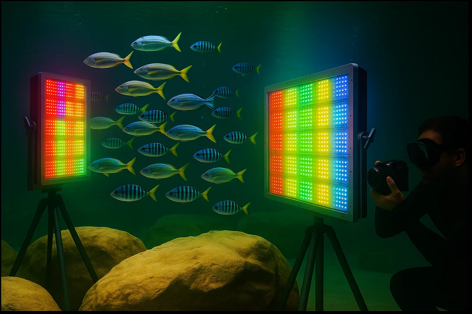 Powerful Professional Underwater RGBWW LED Flood Light: Bringing Vivid ...
